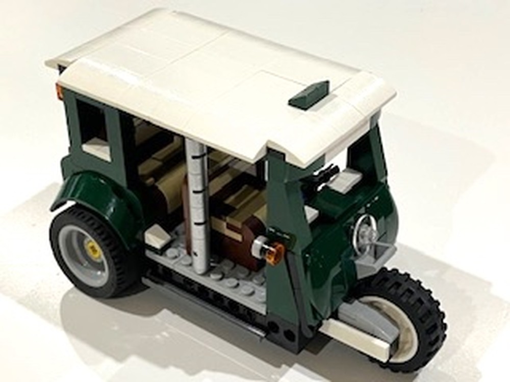 LEGO MOC 10242 TUK TUK TAXI by Weegordon | Rebrickable - Build with LEGO