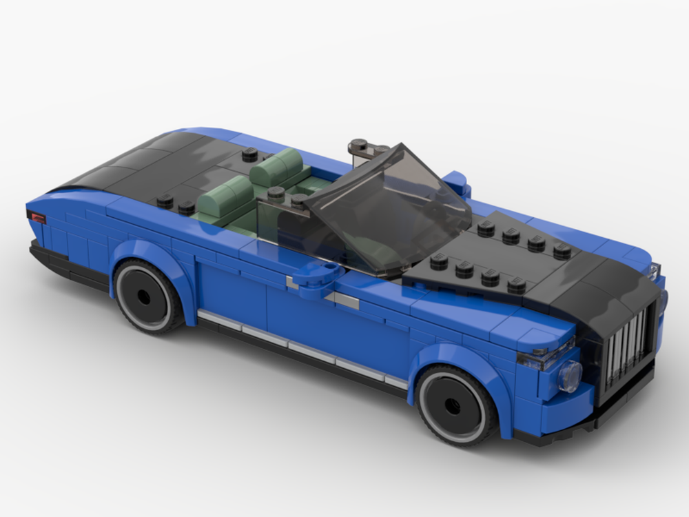 Lego Moc 2021 Rolls Royce Boattail By Kinetickit Rebrickable Build