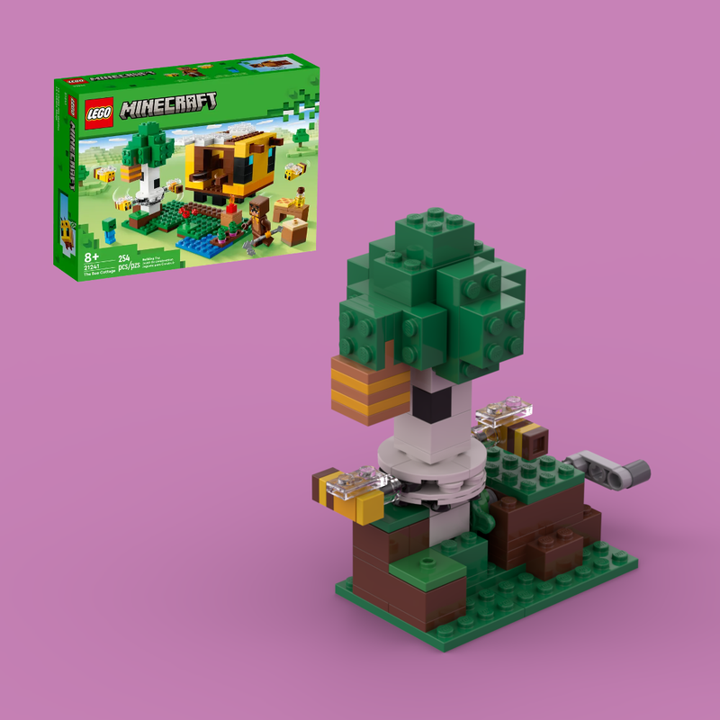 LEGO MOC 21214 Circling Bees by BrickMasterTimo | Rebrickable - Build ...
