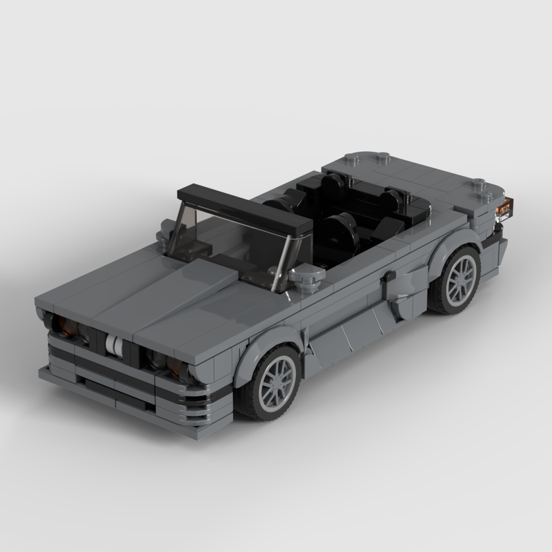 LEGO MOC BMW M3 E30 convertible by Safisab | Rebrickable - Build with LEGO