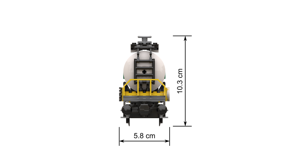 Lego Moc Octan Tank Car By Brickfromouterspace Rebrickable Build
