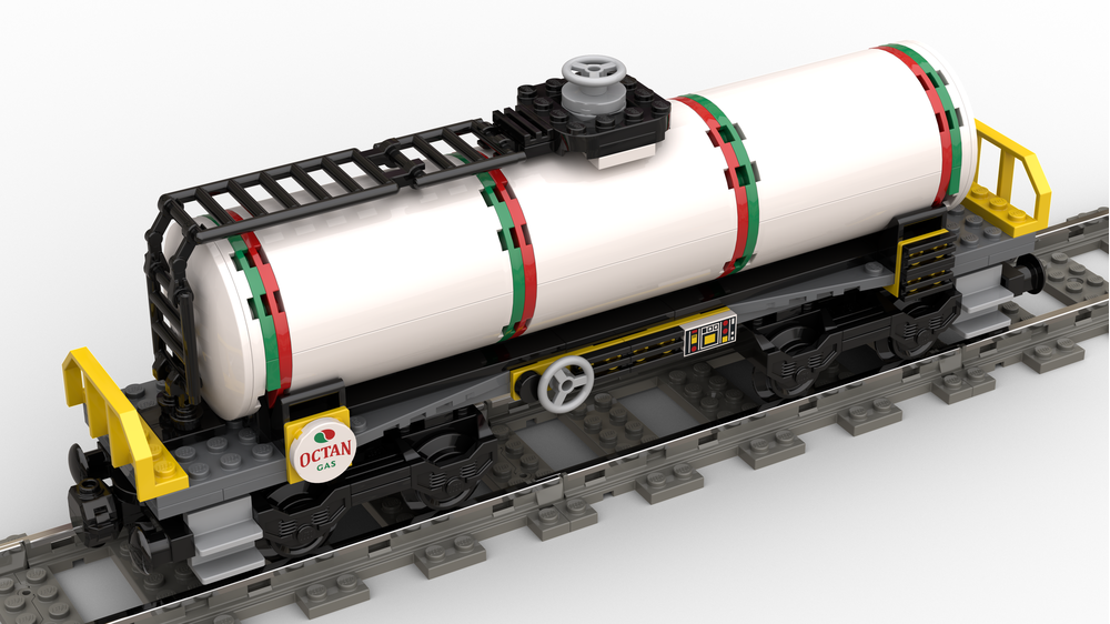 Lego Moc Octan Tank Car By Brickfromouterspace Rebrickable Build