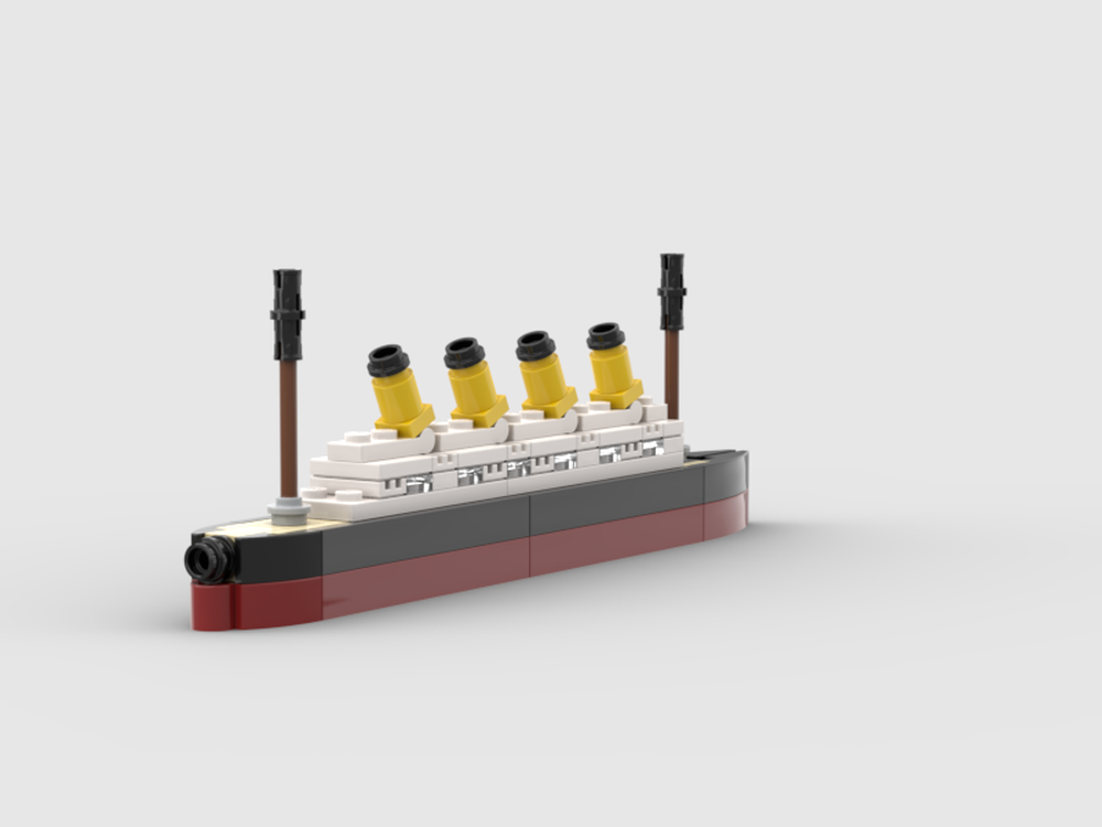 Lego Moc Titanic By Geo78 Rebrickable Build With Lego