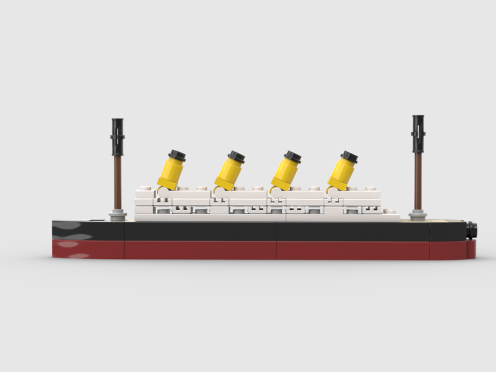 Lego Moc Titanic By Geo78 Rebrickable Build With Lego