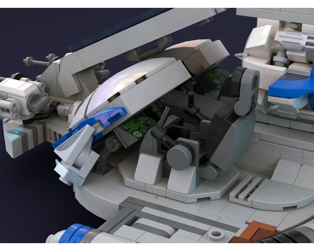LEGO MOC Swamp Speeder by grab_a_beer_and_build_lego | Rebrickable ...
