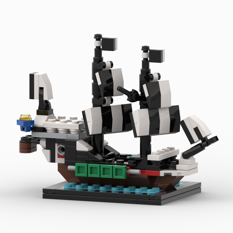 LEGO MOC Mini Skull's Eye Schooner by Kolonialbeamterdemartinez ...