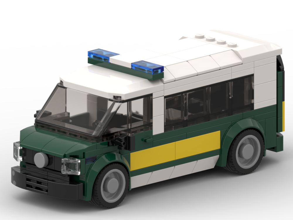 LEGO MOC Military Police VW T6 by ole.828 | Rebrickable - Build with LEGO