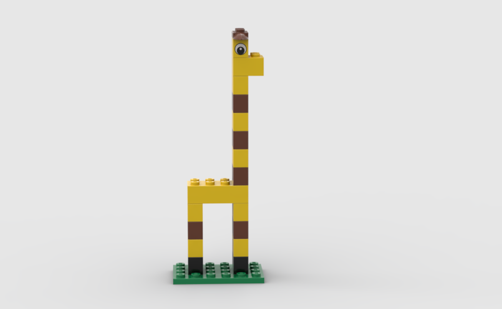 LEGO MOC Giraffe by Giraffes6 | Rebrickable - Build with LEGO