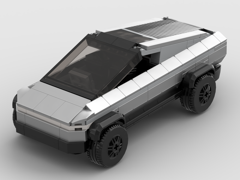 LEGO MOC Tesla Cybertruck - Beast Mode by TheSilver | Rebrickable ...