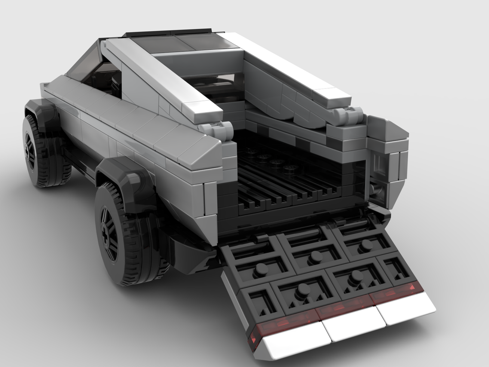 LEGO MOC Tesla Cybertruck - Beast Mode by TheSilver | Rebrickable ...