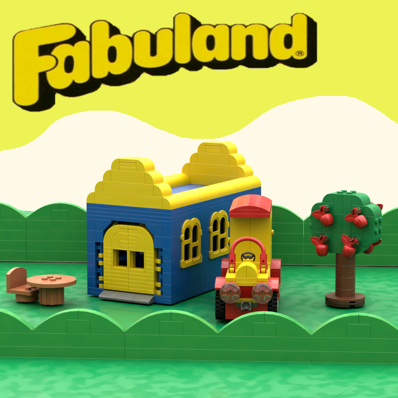 LEGO MOC Fabuland 128 Remake by tacotaco64™️ | Rebrickable - Build with ...