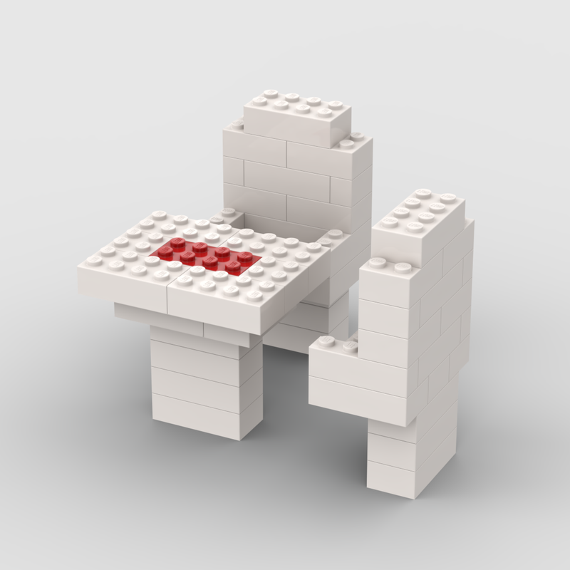 LEGO MOC Furniture (1958) by pappy76 | Rebrickable - Build with LEGO