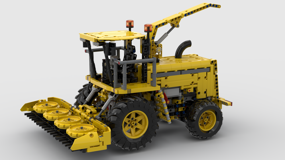 Lego Moc Forage Harvester By Erikk Rebrickable Build With Lego