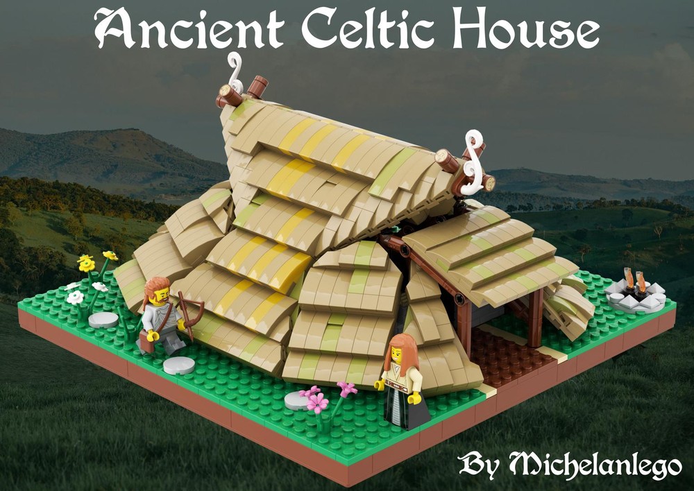 LEGO MOC Ancient Celtic House by Michelanlego | Rebrickable - Build ...