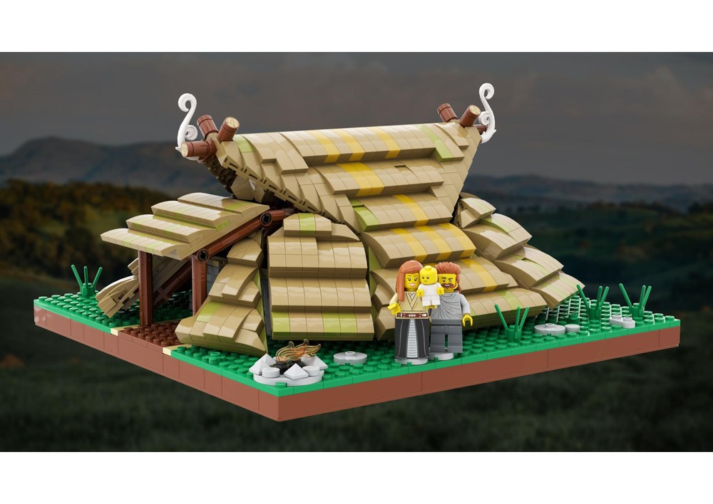 LEGO MOC Ancient Celtic House by Michelanlego | Rebrickable - Build ...