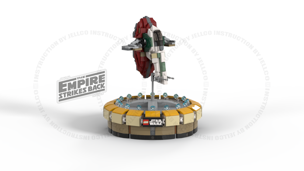 LEGO MOC Micro Size Slave One with Landing Pod(BESPIN) by jellco ...