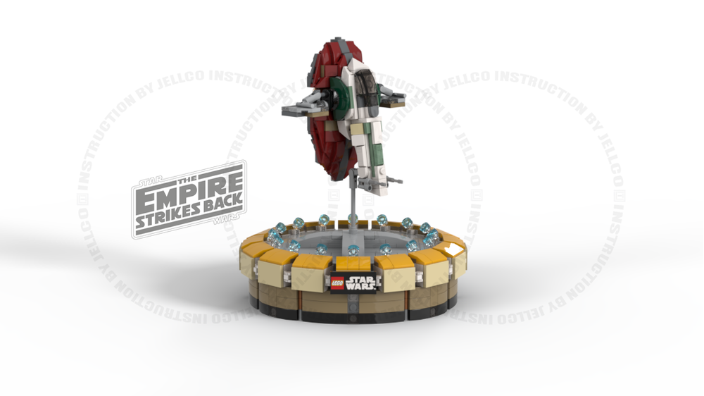LEGO MOC Micro Size Slave One with Landing Pod(BESPIN) by jellco ...