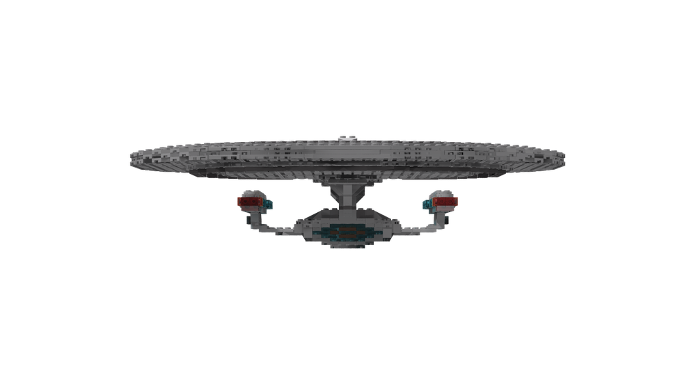 Lego Moc Galaxy Class Uss Enterprise D Version 2 By Legendaj