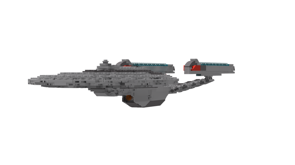LEGO MOC Sovereign-Class USS Enterprise-E Version 2 by LegendAJ ...