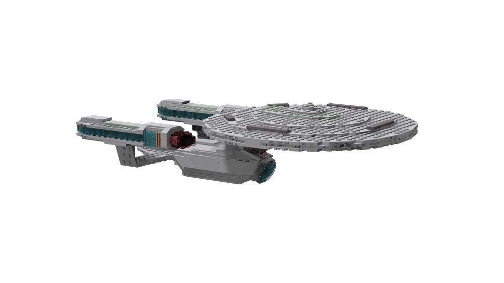 LEGO MOC Ambassador-Class USS Enterprise-C Version 2 by LegendAJ ...
