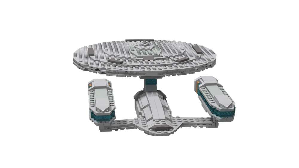 Lego Moc Ambassador Class Uss Enterprise C Version 2 By Legendaj