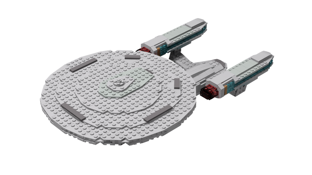 Lego Moc Ambassador Class Uss Enterprise C Version 2 By Legendaj