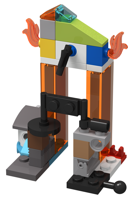 Lego Moc 2022 Advent Challenge Day 4 [custom Checkpoint] By Ceroiii Rebrickable Build With