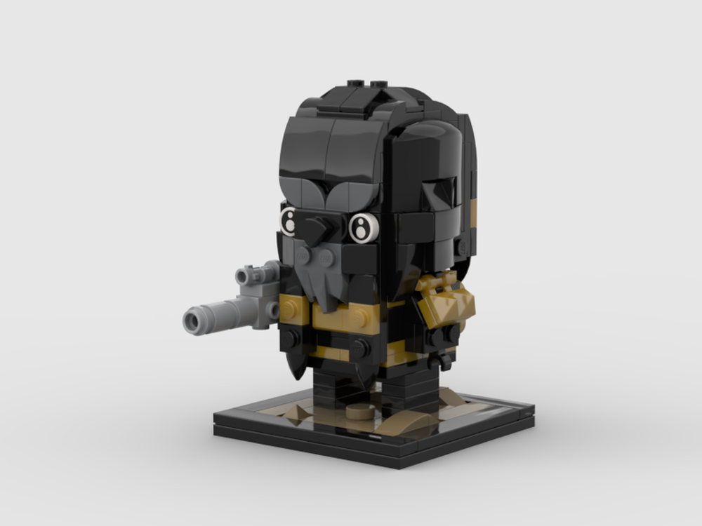 LEGO MOC Krrsantan Brickheadz MOC by Aseir | Rebrickable - Build with LEGO