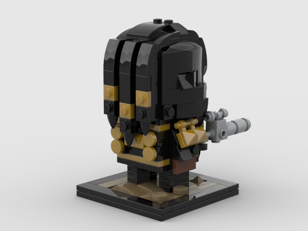 Lego Moc Krrsantan Brickheadz Moc By Aseir Rebrickable Build With Lego