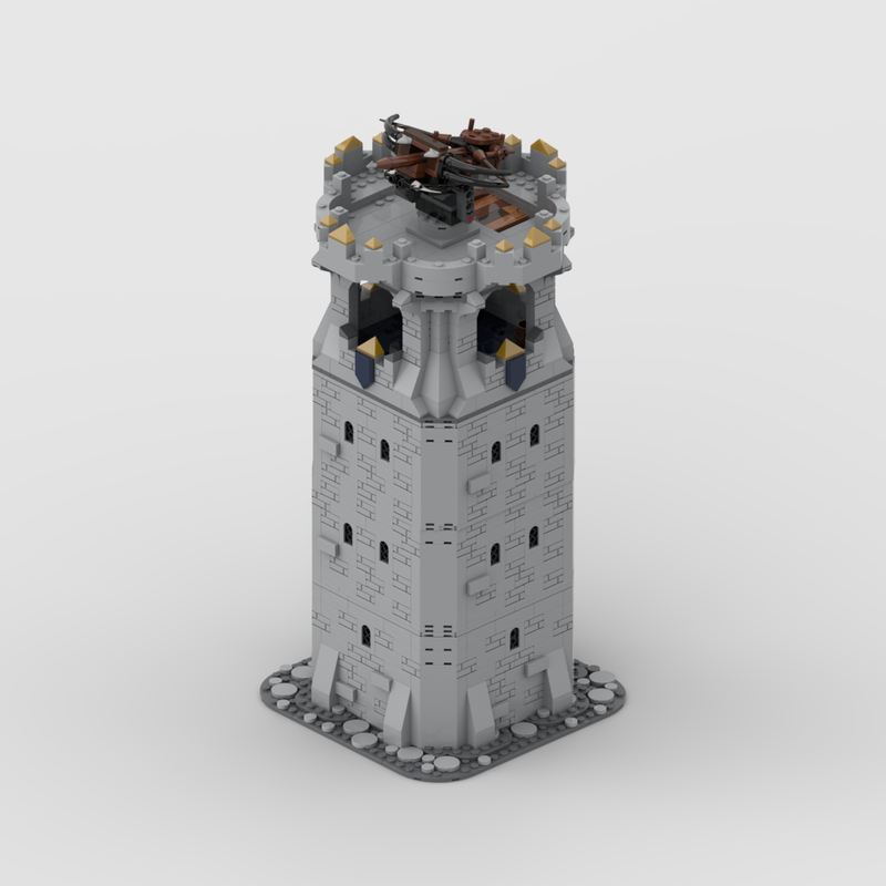 LEGO MOC Medieval Castle:Tower - Modular with Full interior by Fantasts ...