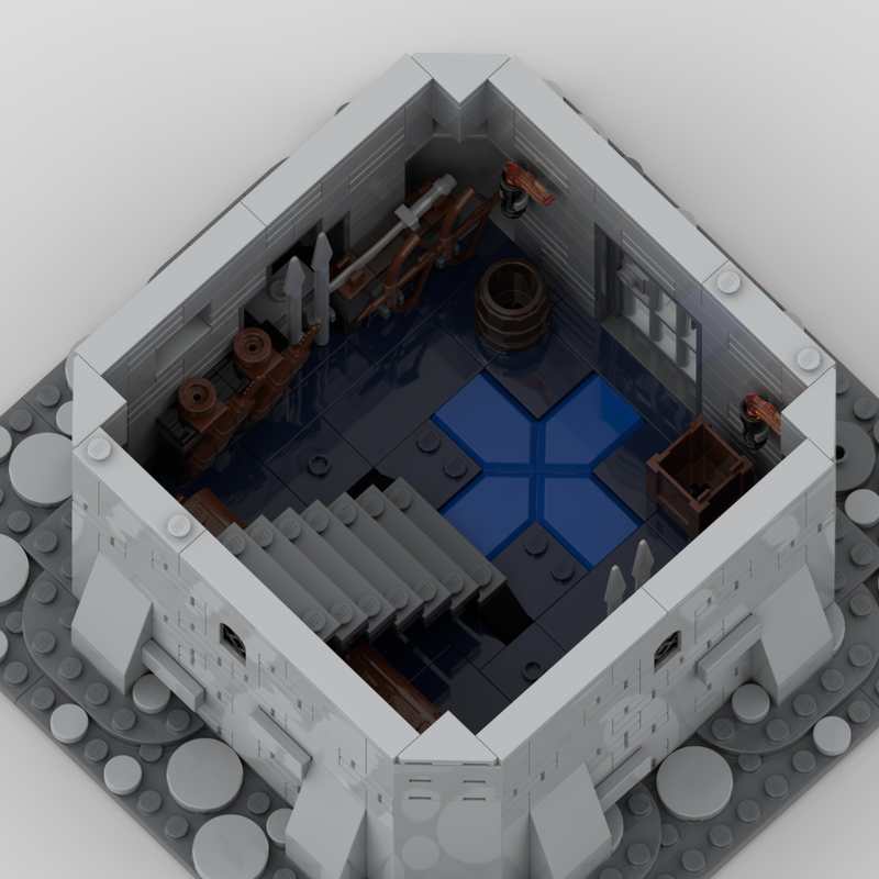 LEGO MOC Medieval Castle:Tower - Modular with Full interior by Fantasts ...