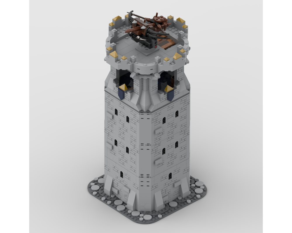 LEGO MOC Medieval Castle:Tower - Modular with Full interior by Fantasts ...