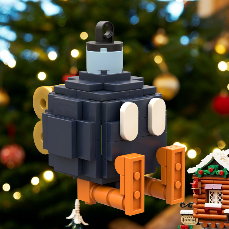LEGO MOC Bomb-omb Ornament by tacotaco64™️ | Rebrickable - Build with LEGO