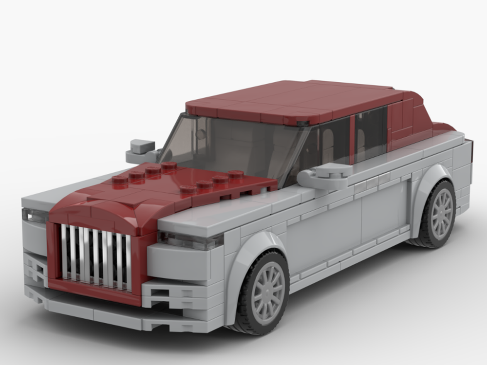 LEGO MOC 2021 Rolls-Royce Phantom by KineticKit | Rebrickable - Build ...