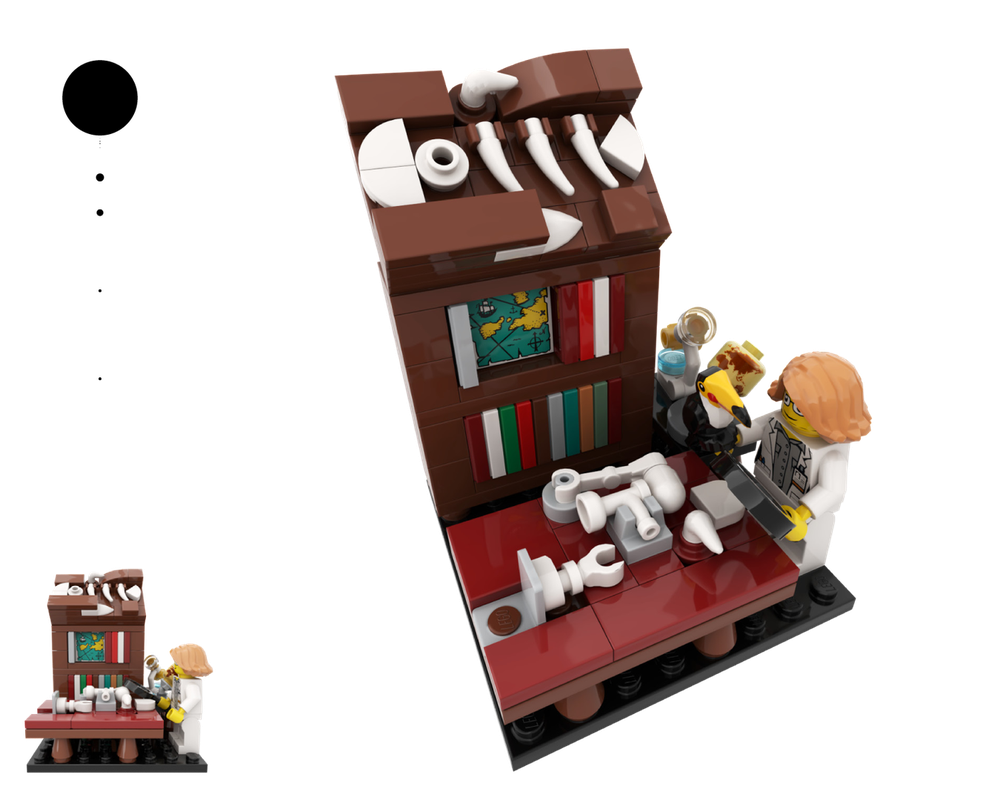 LEGO MOC 08 Scientist by MyKidisanAlien | Rebrickable - Build with LEGO