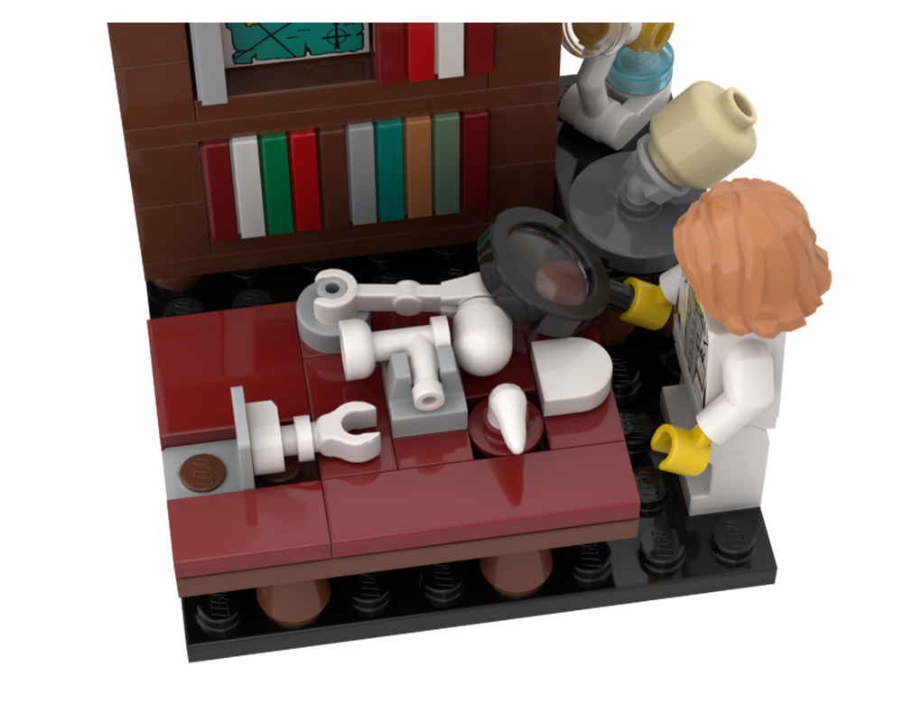 LEGO MOC 08 Scientist by MyKidisanAlien | Rebrickable - Build with LEGO