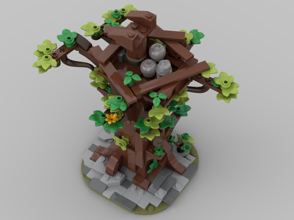 LEGO MOC Blue bird by ad.gaevsky | Rebrickable - Build with LEGO