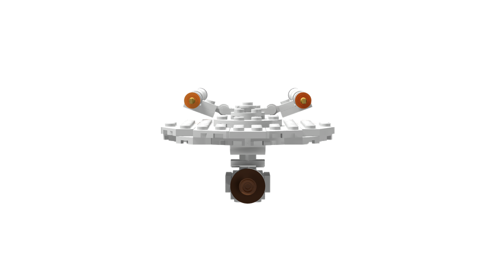Lego Moc Pioneer Class Starship By Legendaj Rebrickable Build With Lego