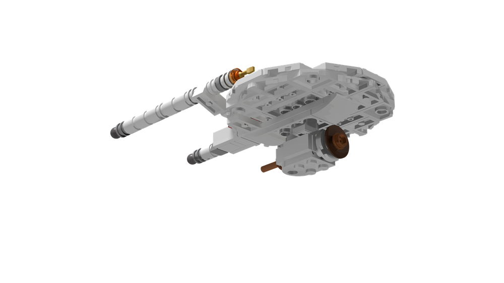 Lego Moc Pioneer Class Starship By Legendaj Rebrickable Build With Lego
