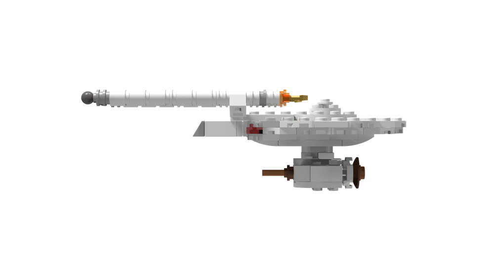 Lego Moc Pioneer Class Starship By Legendaj Rebrickable Build With Lego