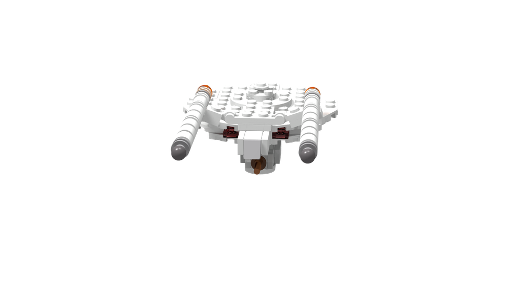 Lego Moc Pioneer Class Starship By Legendaj Rebrickable Build With Lego