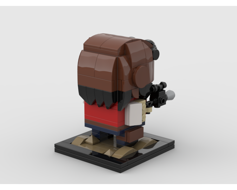 Lego Moc Doctor Aphra Brickheadz Moc By Aseir Rebrickable Build