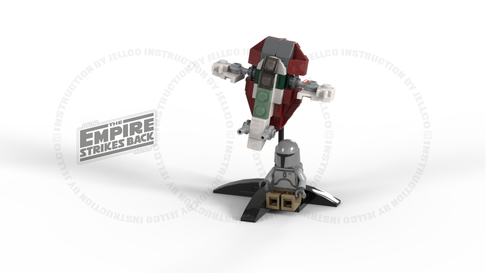 Lego Moc Ultramicro Slave One Simple Stand Version By Jellco