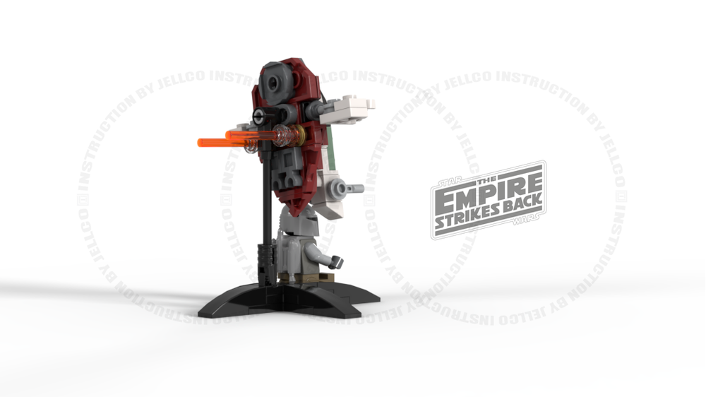 Lego Moc Ultramicro Slave One Simple Stand Version By Jellco