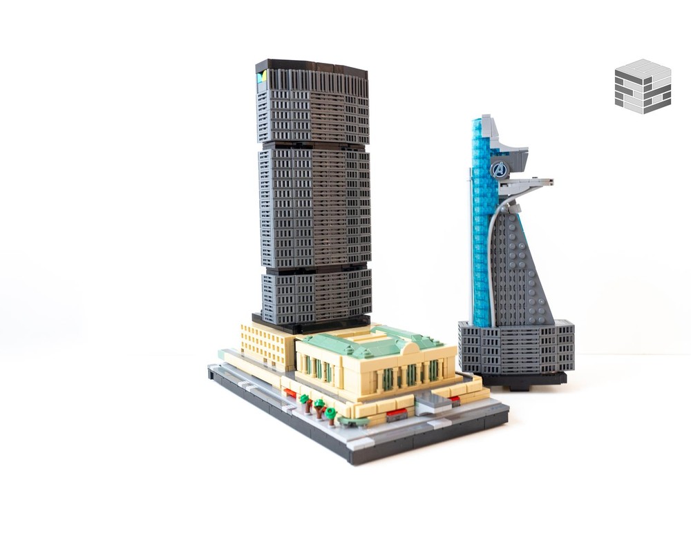 Lego Moc Grand Central Station Metlife Building 42 45st Park Ave