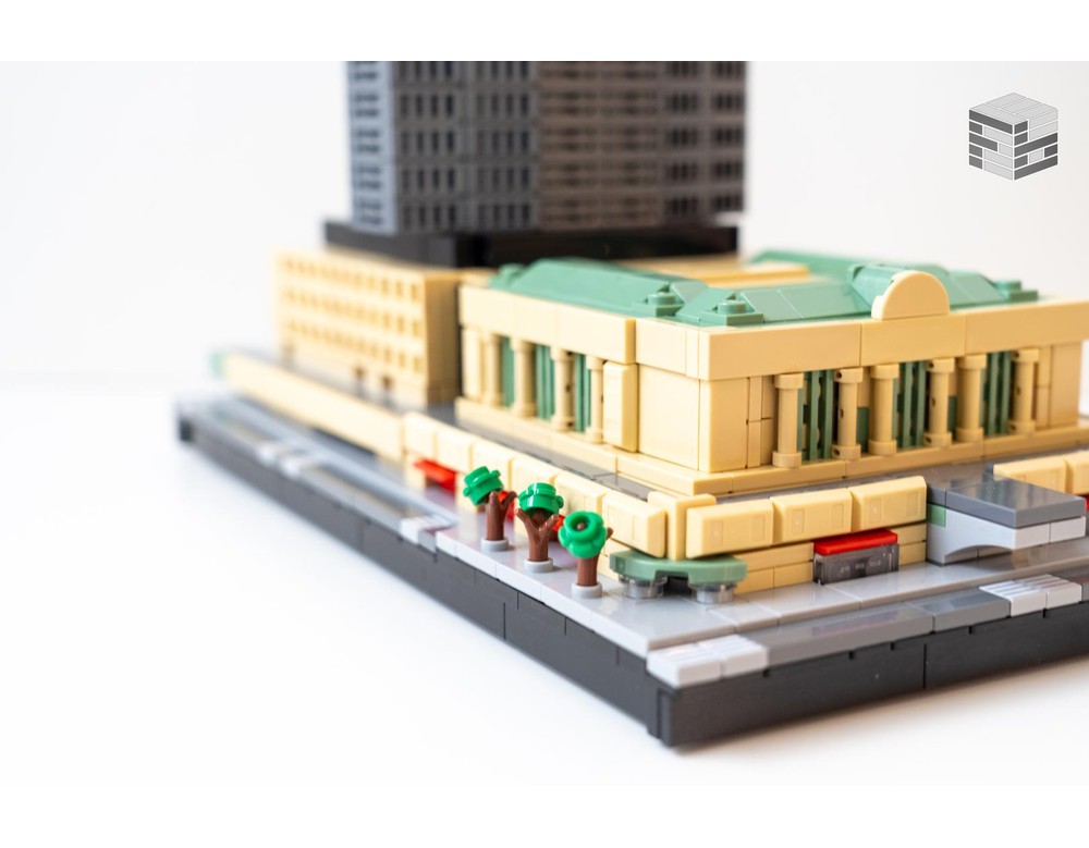 Lego Moc Grand Central Station Metlife Building 42 45st Park Ave