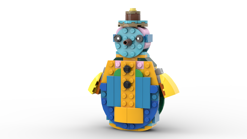LEGO MOC 31136 Snowman by Lenarex | Rebrickable - Build with LEGO