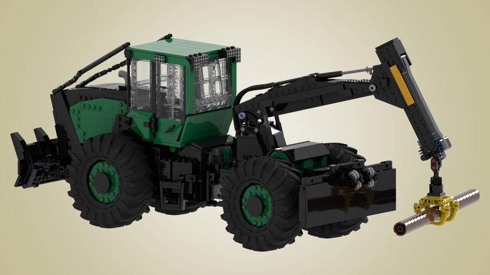 LEGO MOC Skidder HSM 904ZL by Plaatart | Rebrickable - Build with LEGO