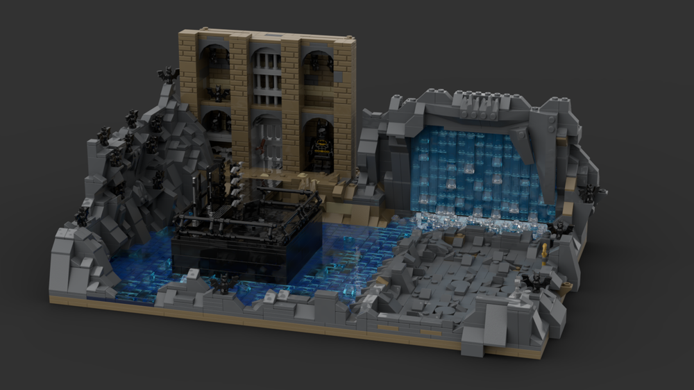 LEGO MOC Batcave from the Nolan Trilogy by LordSquish | Rebrickable ...