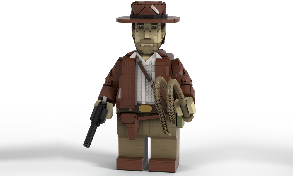 LEGO MOC Indiana Jones Megafigure by Albo.Lego | Rebrickable - Build ...